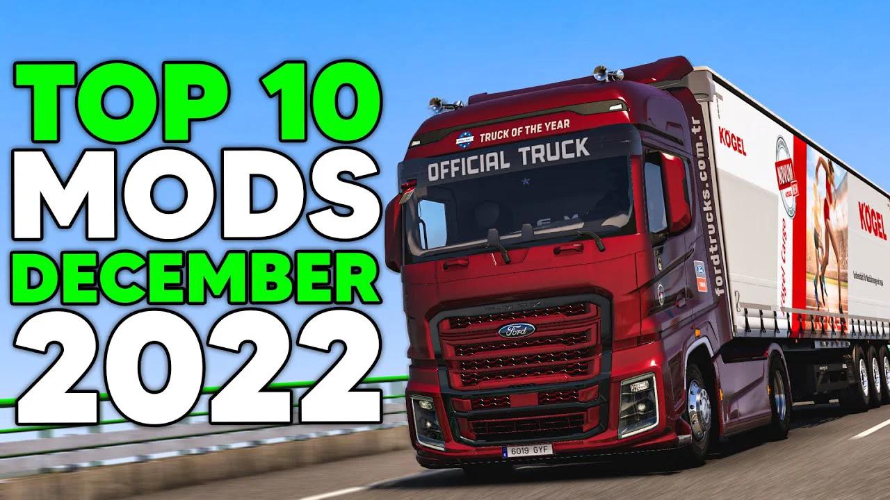TOP 10 ETS2 MODS - DECEMBER 2022