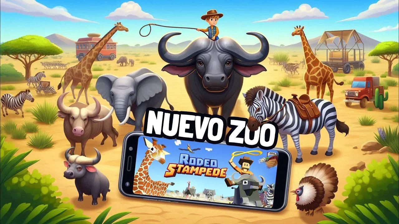 🐃 🐘 🦒 NUEVO ZOO | Rodeo Stampede: Sky Zoo Safari #1