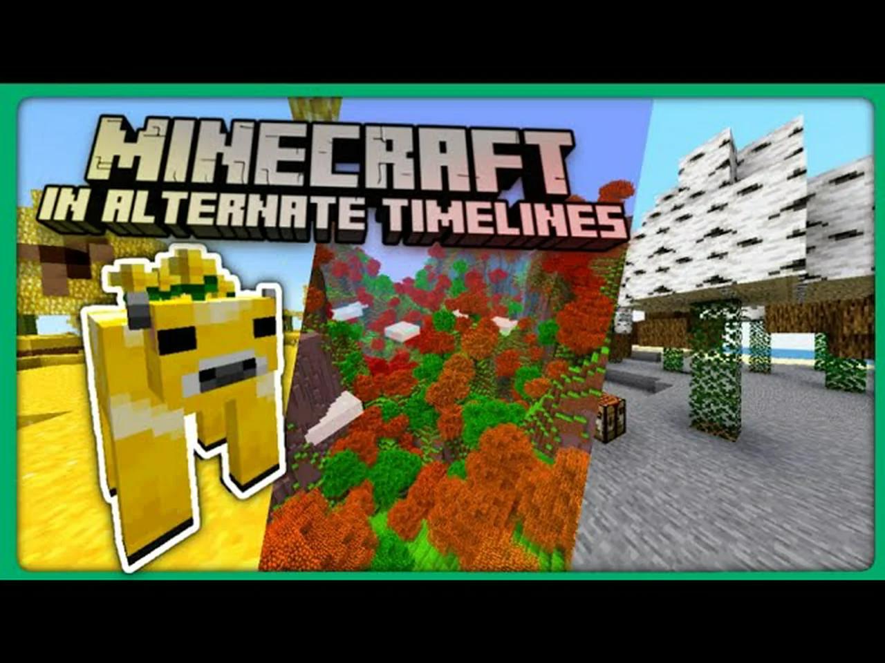 Exploring Minecraft in Parallel Universes