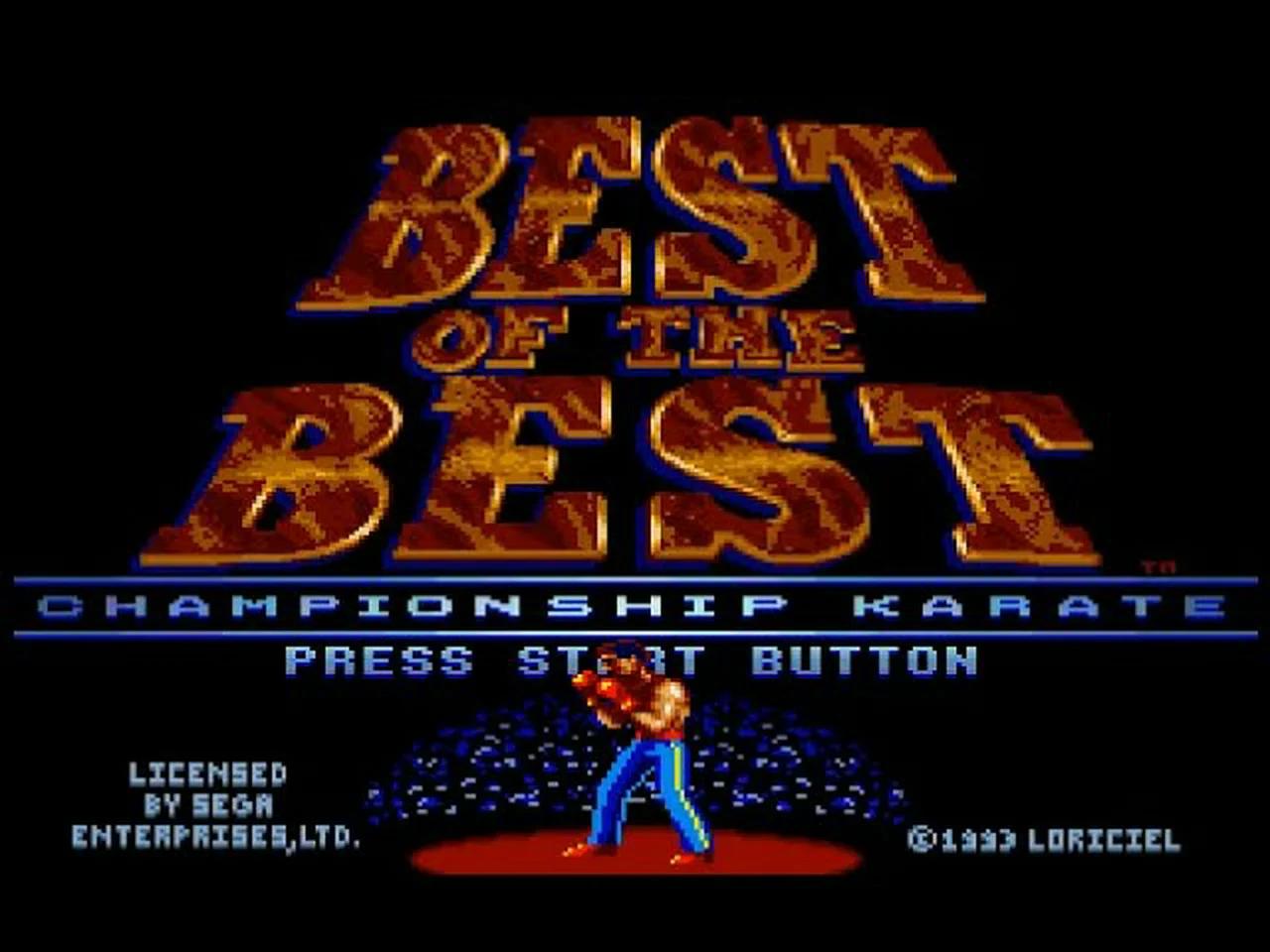 Best of the Best: Championship Karate - Sega Genesis (1993)