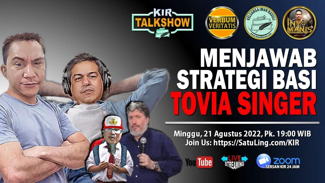 Pandangan Bidat Rabbi Tovia Singer di Jawab Tuntas dalam KIR TALKSHOW