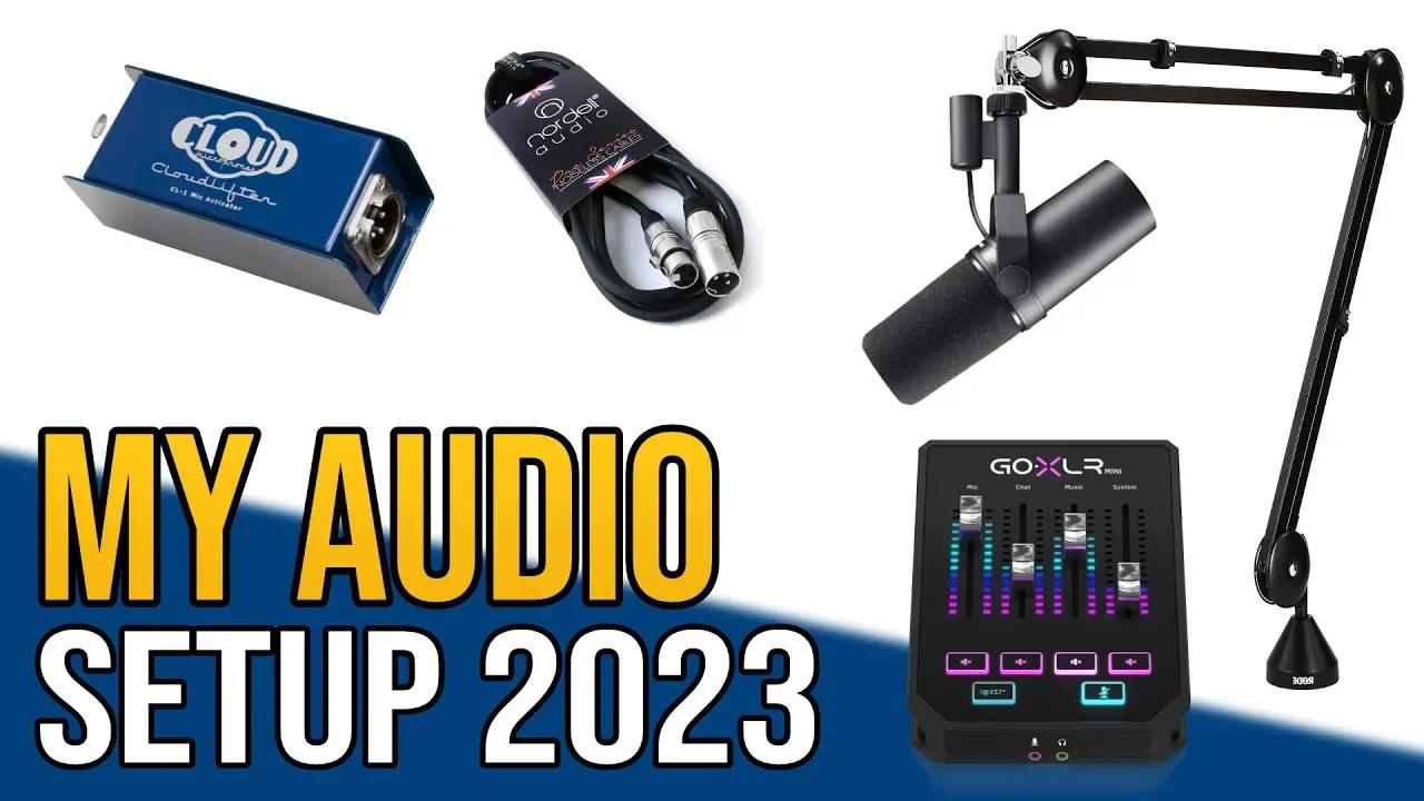 Audio Setup For 2023 Product Reviews