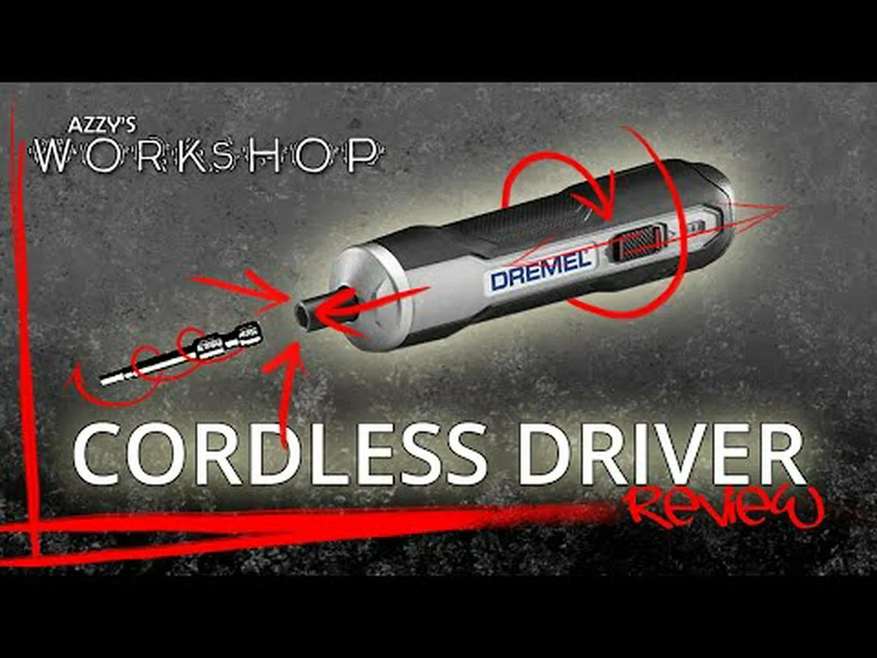 Dremel Cordless Screwdriver Review || Azzy's Workshop