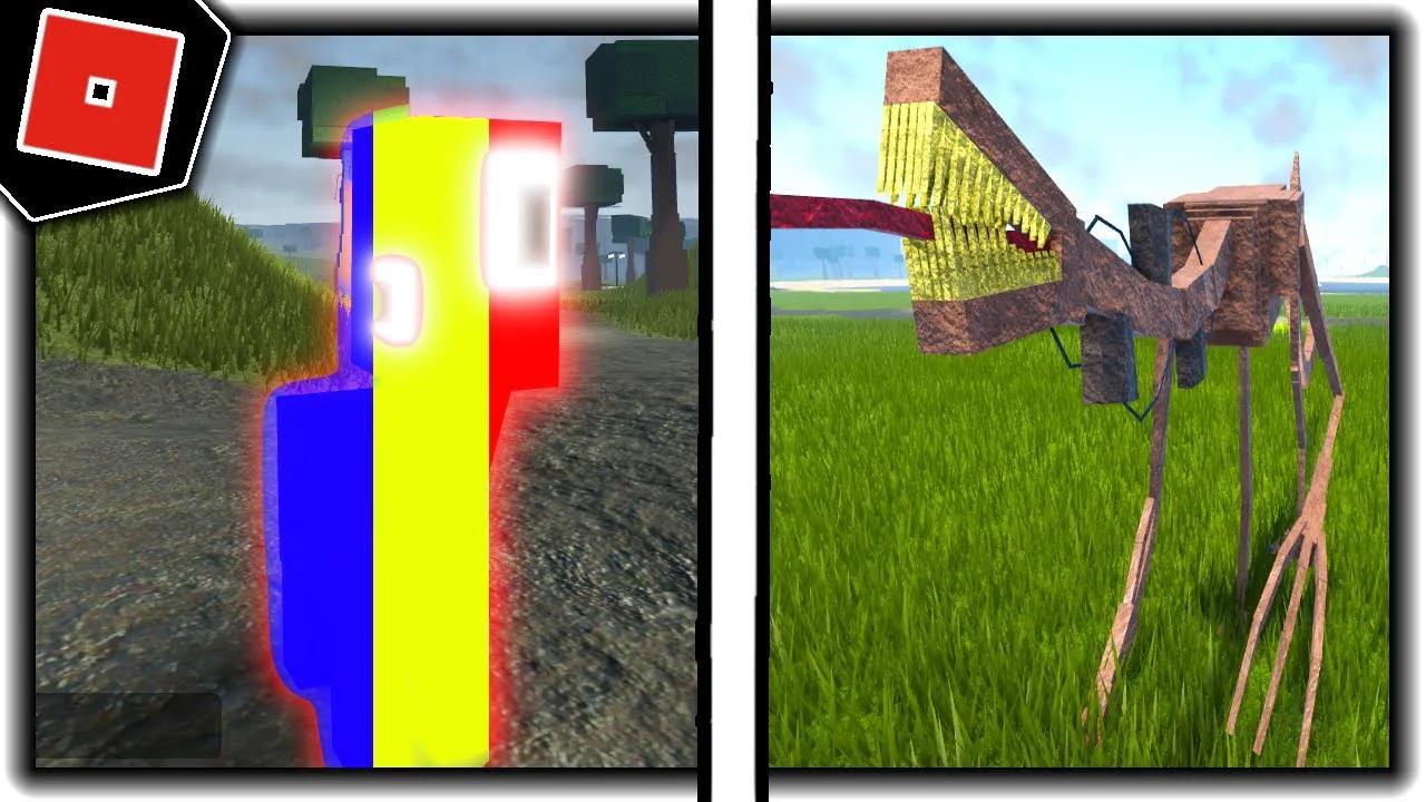 How to get "RGB NUGGET" and "SIRENOSAURUS HEAD" BADGES + MORPHS in ...