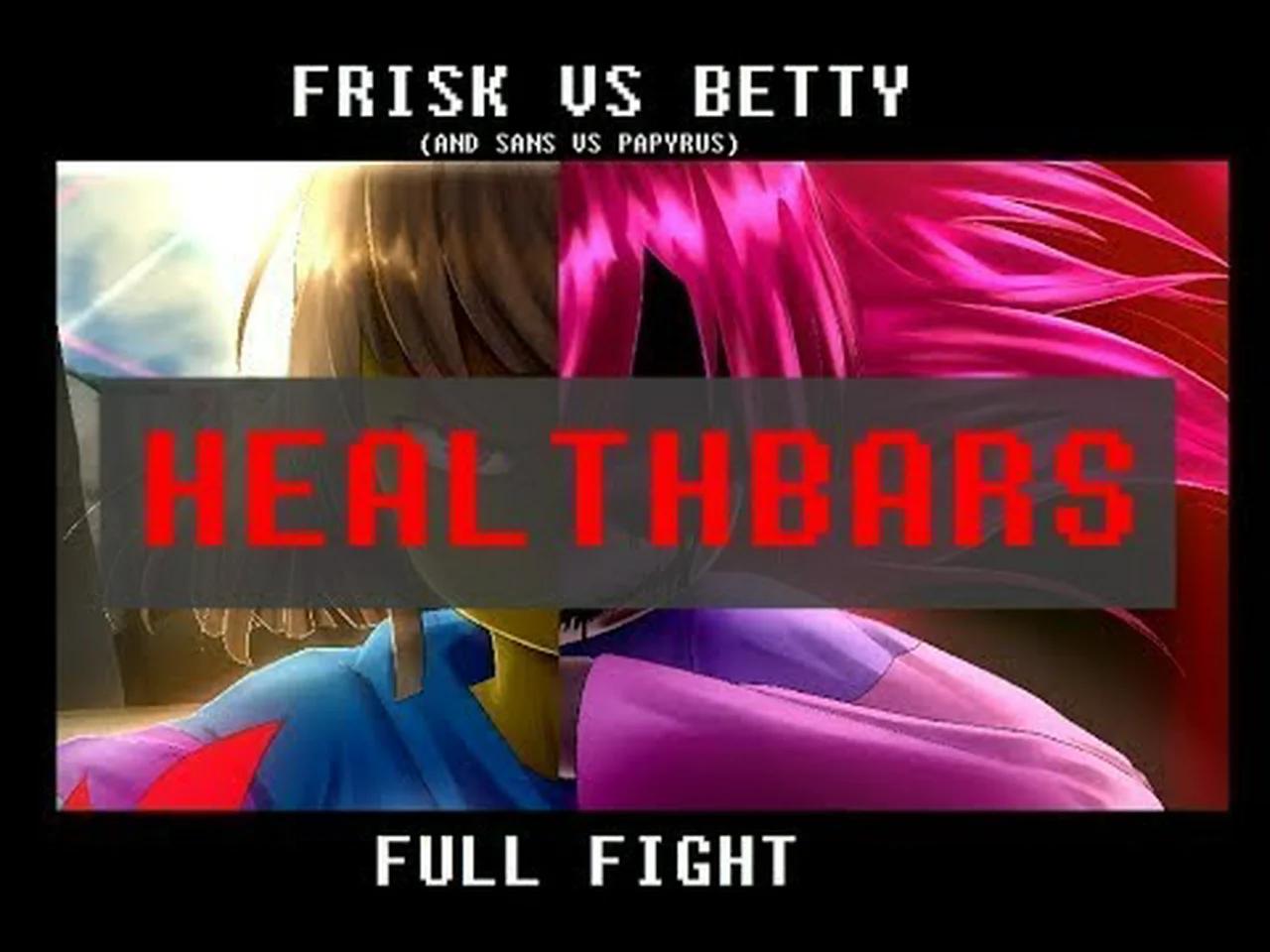 (Fan-Made) Glitchtale - The Frisk Vs. Bête Noire fight with healthbars ...