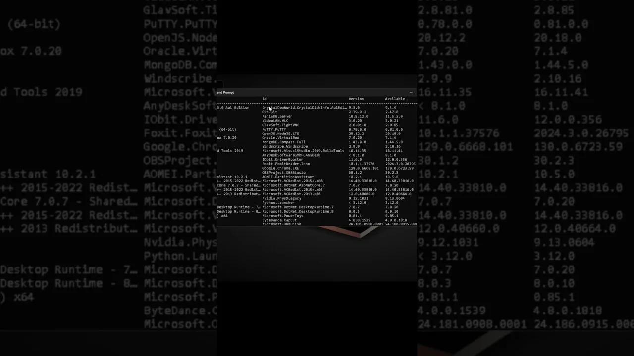 Update Windows Apps Using Cmd Command Prompt Pctips Pc Computer Itcontents Computertips Cmd 0399
