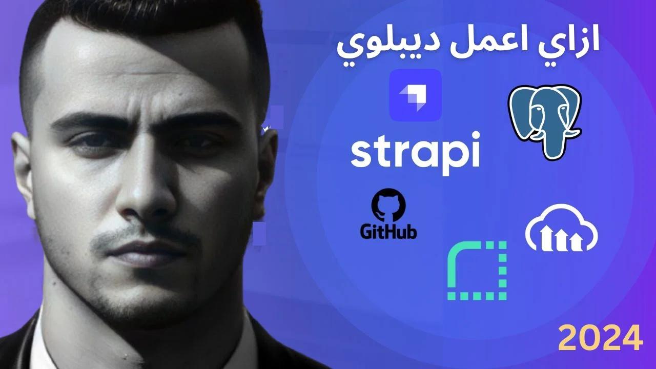 كيفيه عمل ديبلوي ل Strapi V5 مع الداتابيز | How To Deploy Strapi v5 app with Database 2024