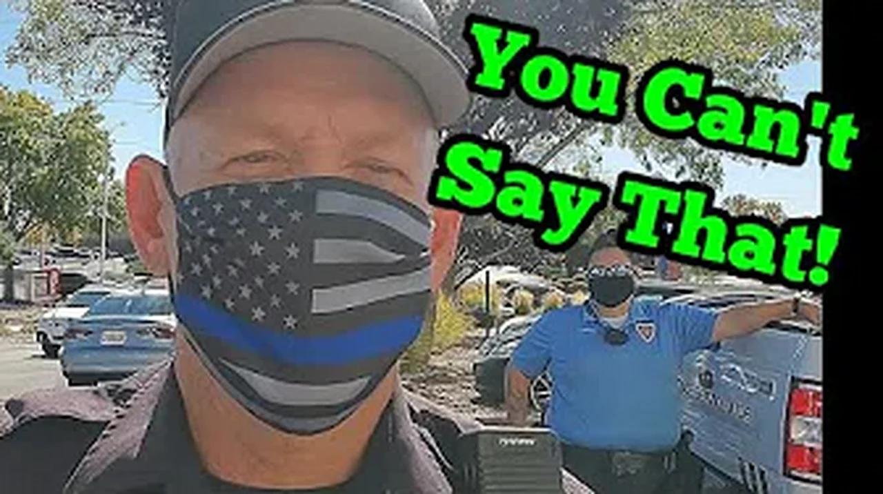 Saying That To A Cop Is Disorderly Conduct!