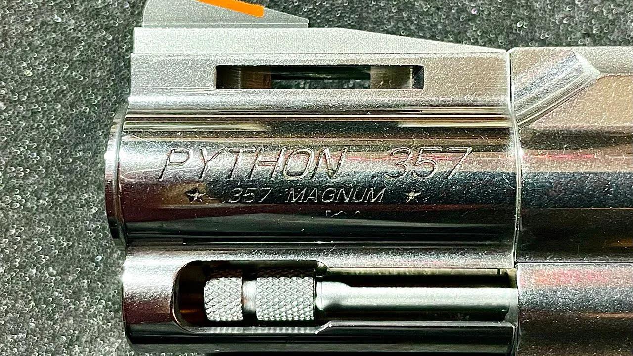 Colt Python unboxing