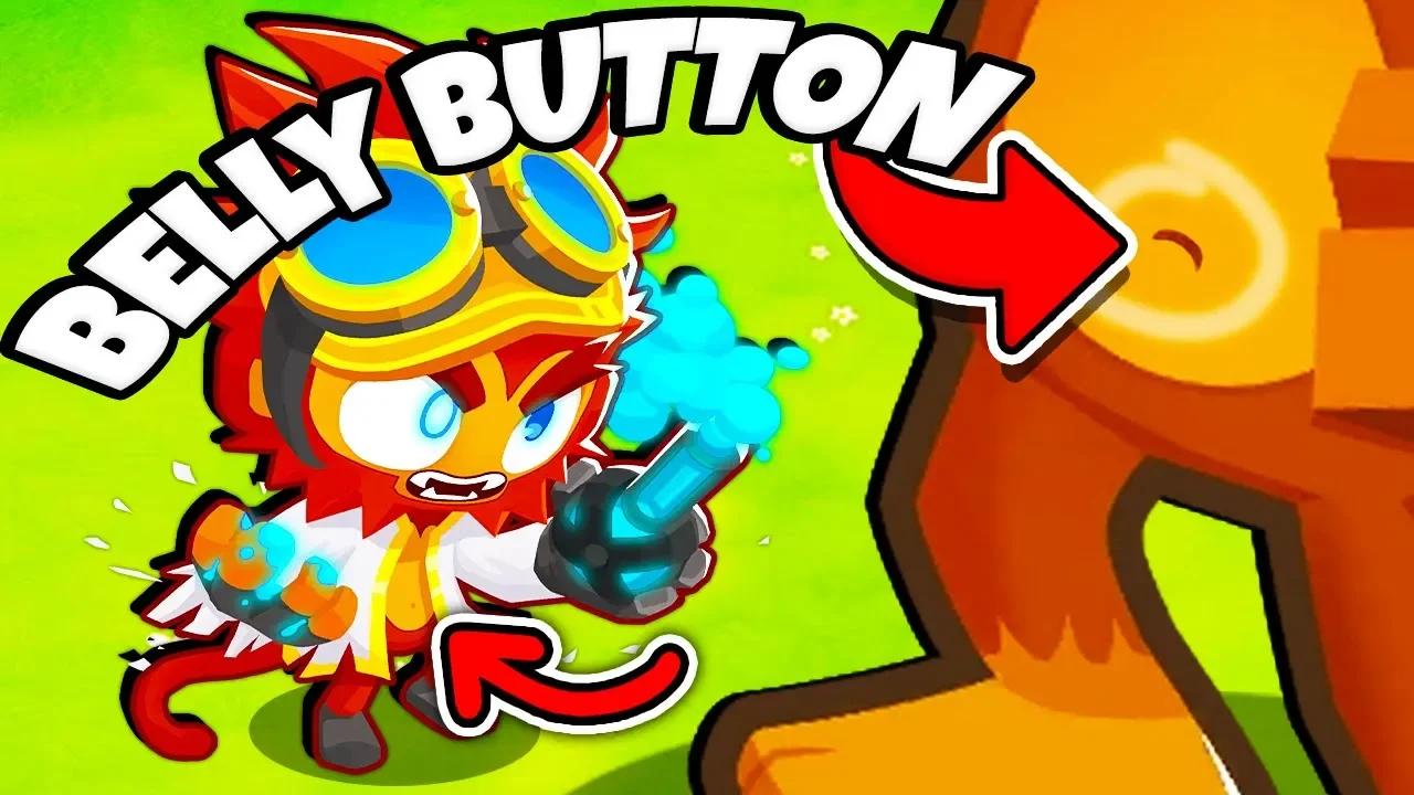 BTD 6 But only using Monkeys showing belly Buttons