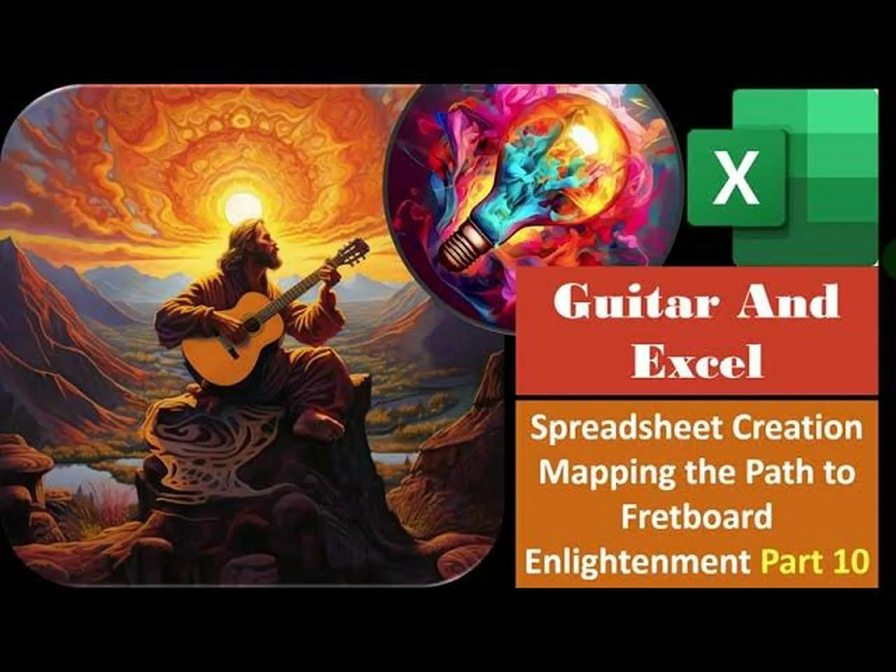 Spreadsheet Creation Mapping the Path to Fretboard Enlightenment Part ...