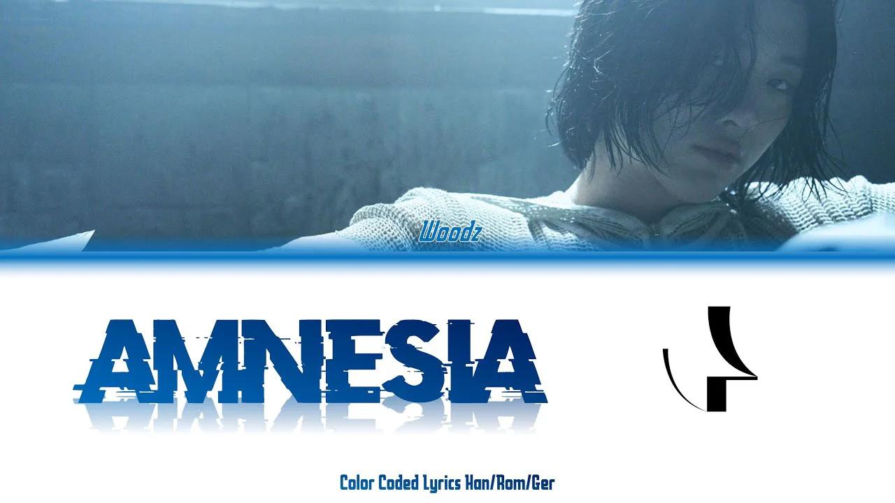 WOODZ (트와이스) - AMNESIA - Deutsche Übersetzung | Ger Sub | Color Coded Lyrics [Han/Rom/Ger]