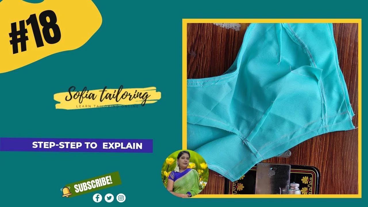 Basic Sewing Lessons for Beginners in Tamil Lesson 18