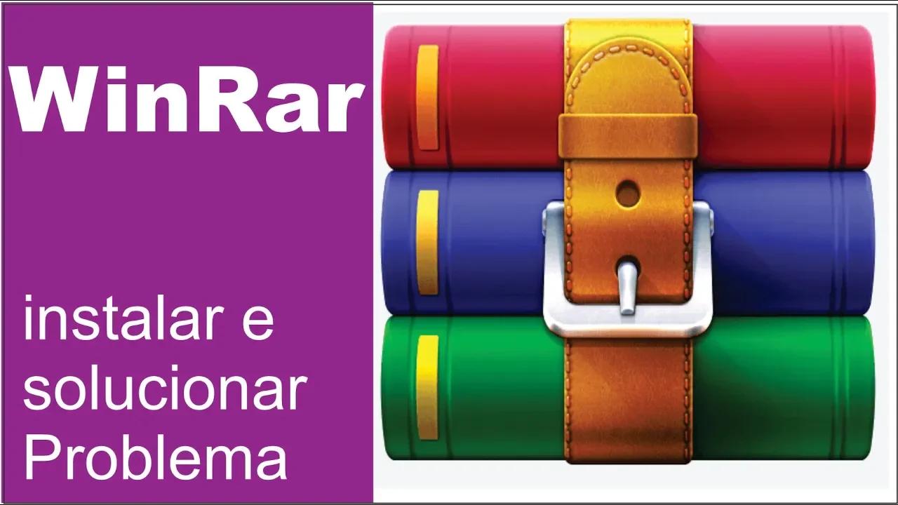 Winrar - Como instalar e solucionar o problema erro para descompactar ...