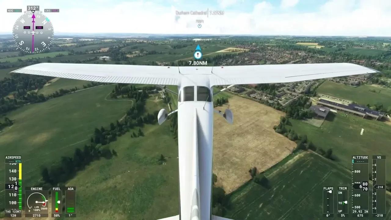 Microsoft Flight Simulator - UK Tour 3 - Newcastle