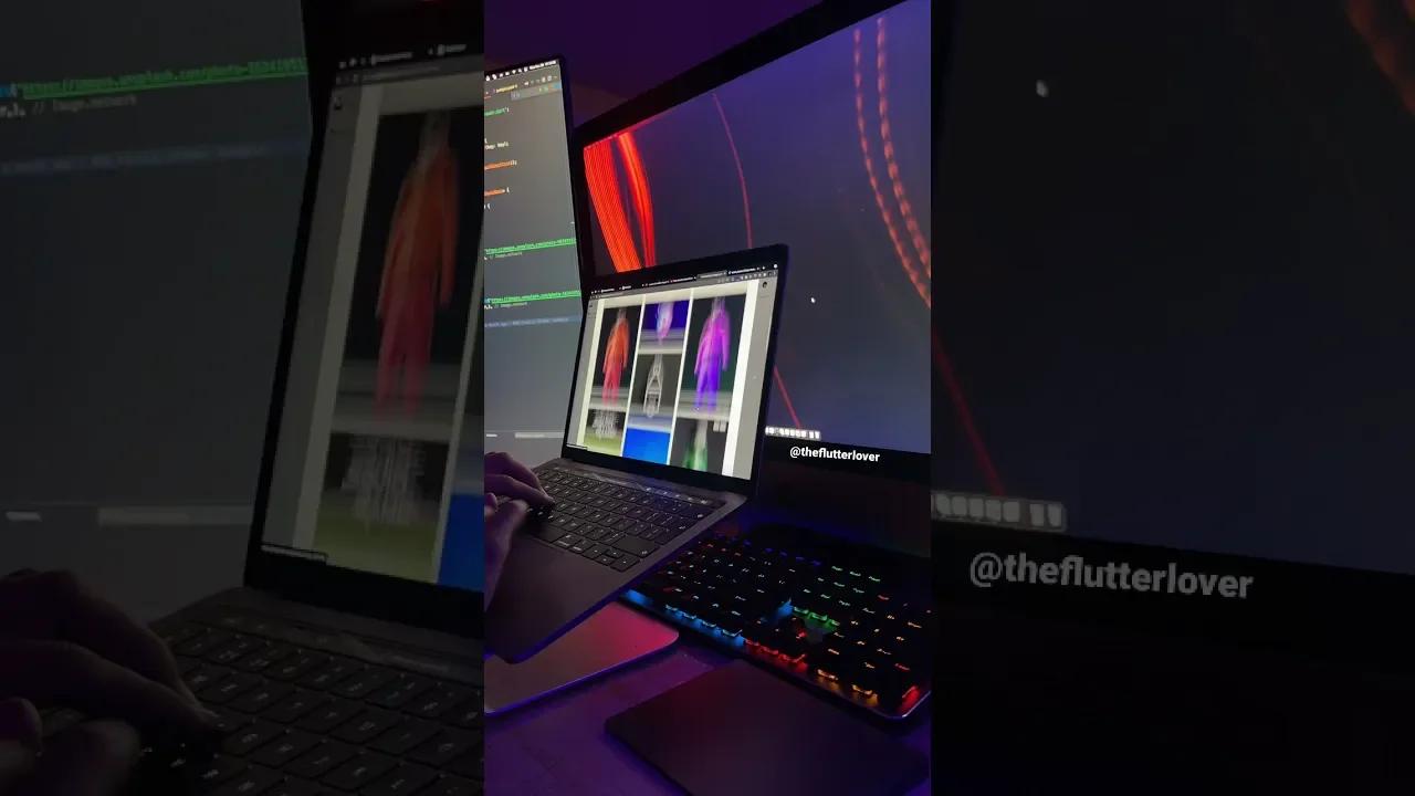 Flutter Elastic Drawer Package #shorts