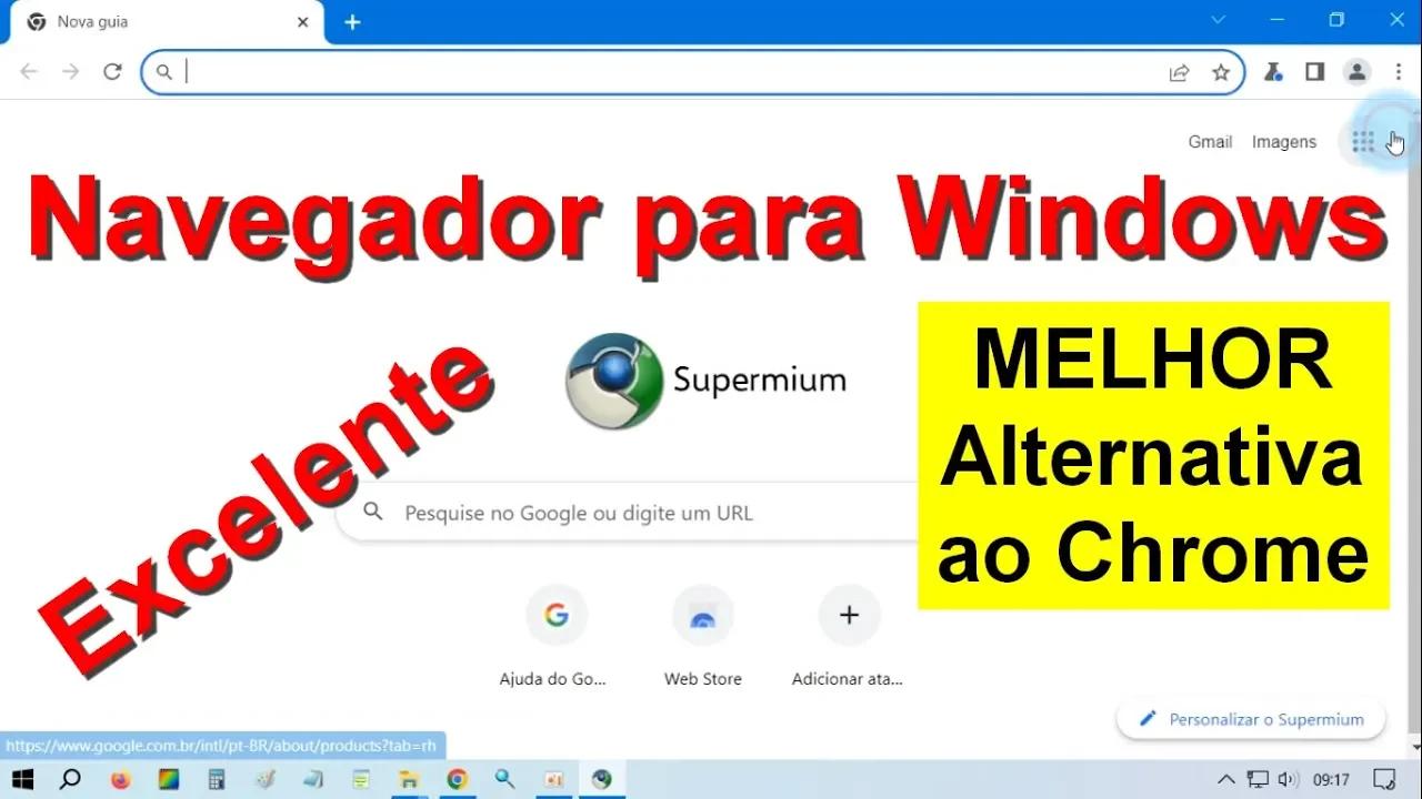 Supermium é um dos melhores navegadores Web. Para Windows XP e ...
