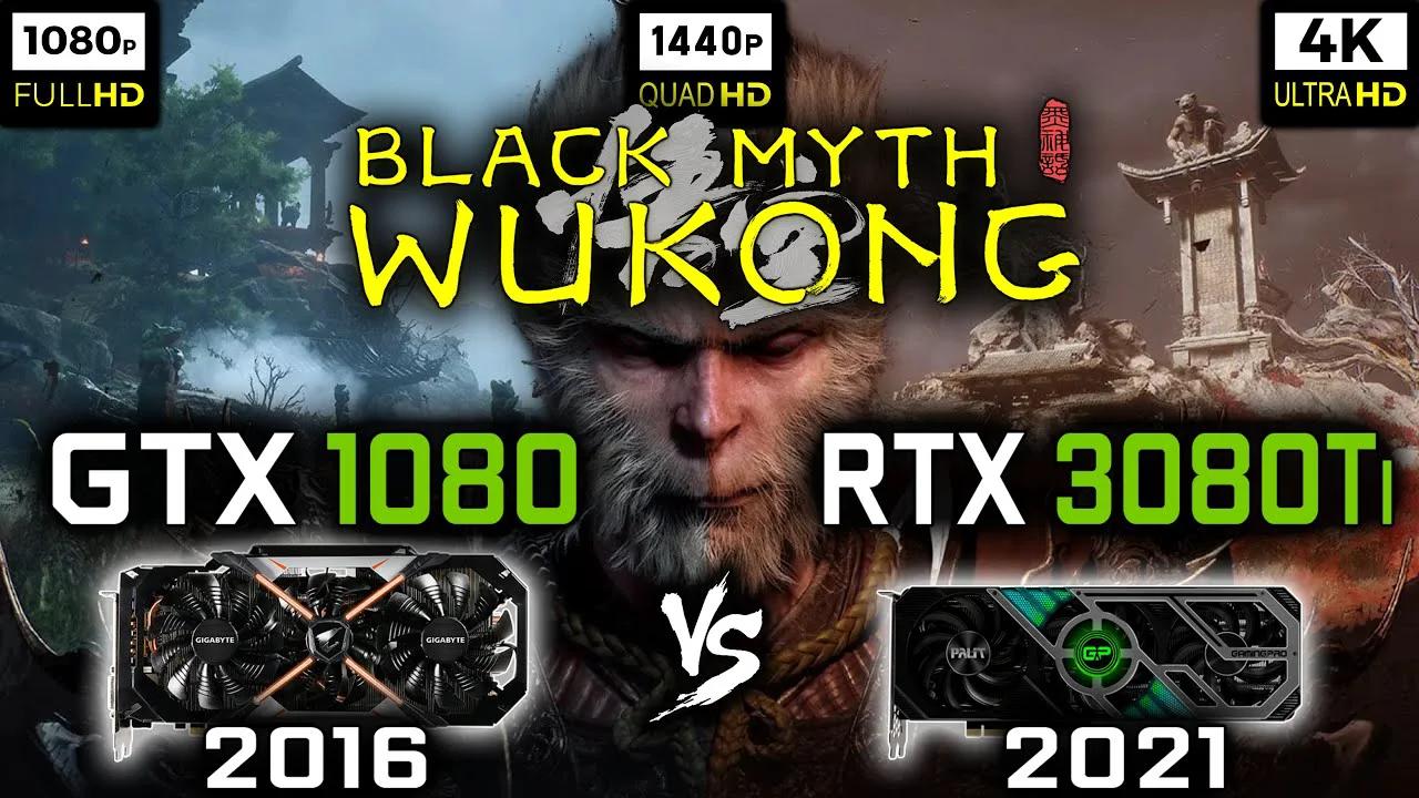 GTX 1080 vs RTX 3080 Ti - Black Myth: Wukong - Benchmark | 1080p, 1440p ...
