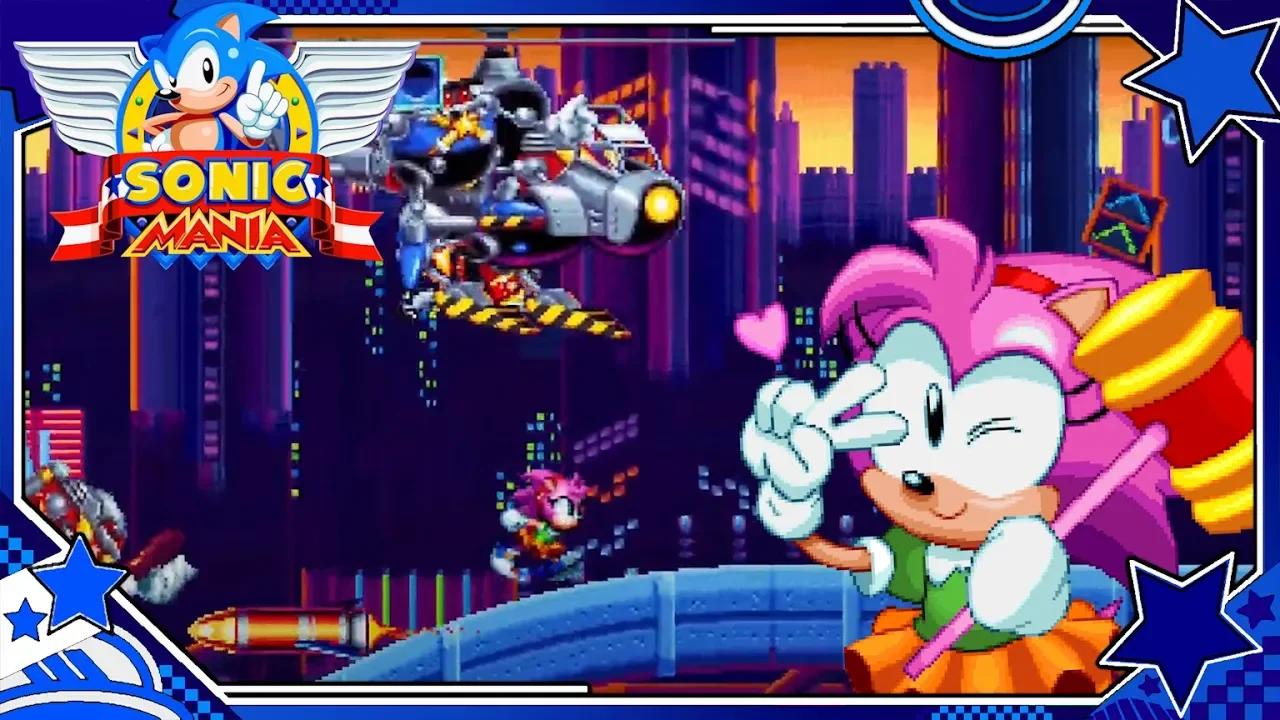 Sonic Mania Amy Rose Full Playthrough