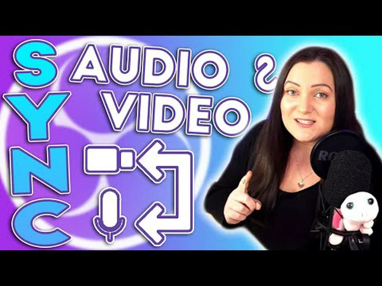 Fix AUDIO DELAY in OBS | How to Sync Audio and Video