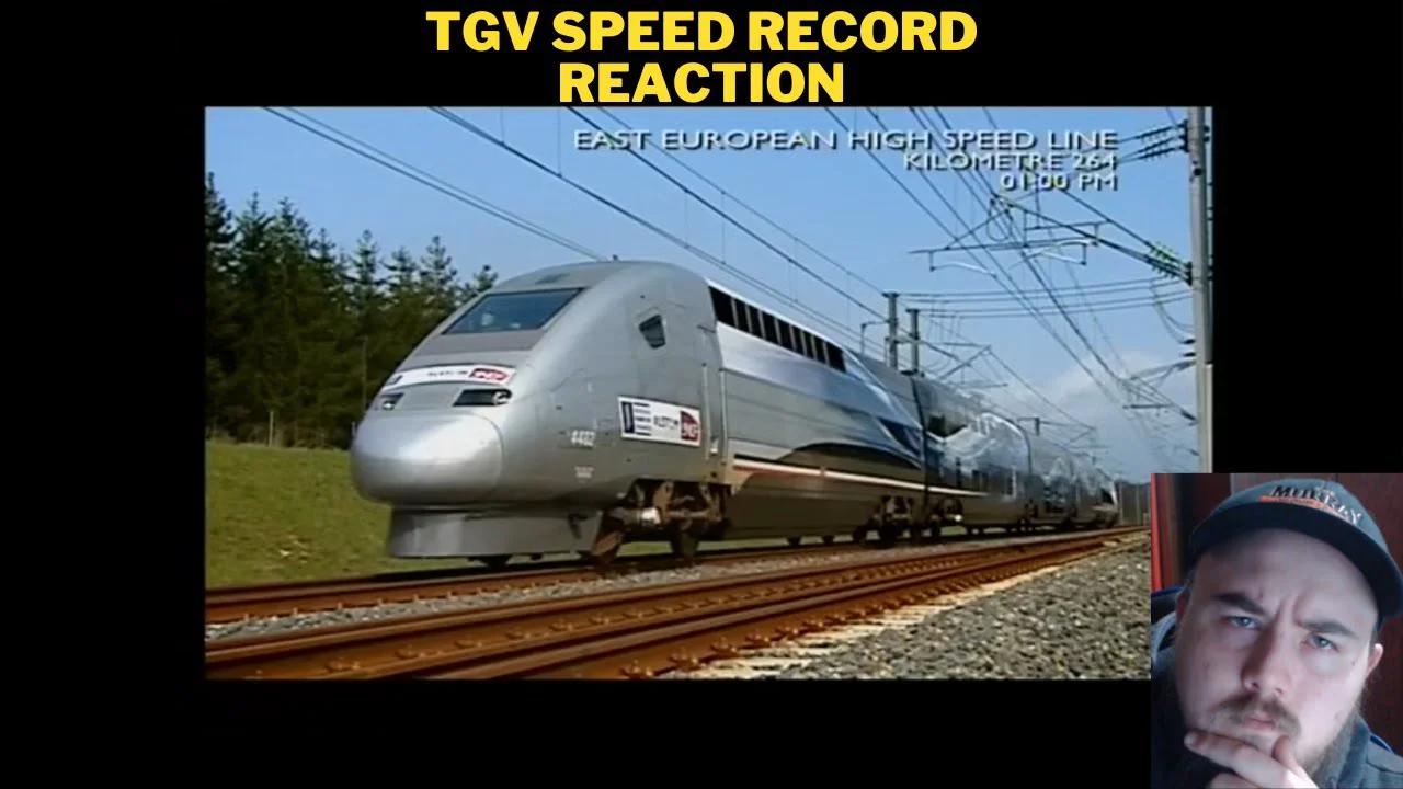 TGV Speed Record Reaction