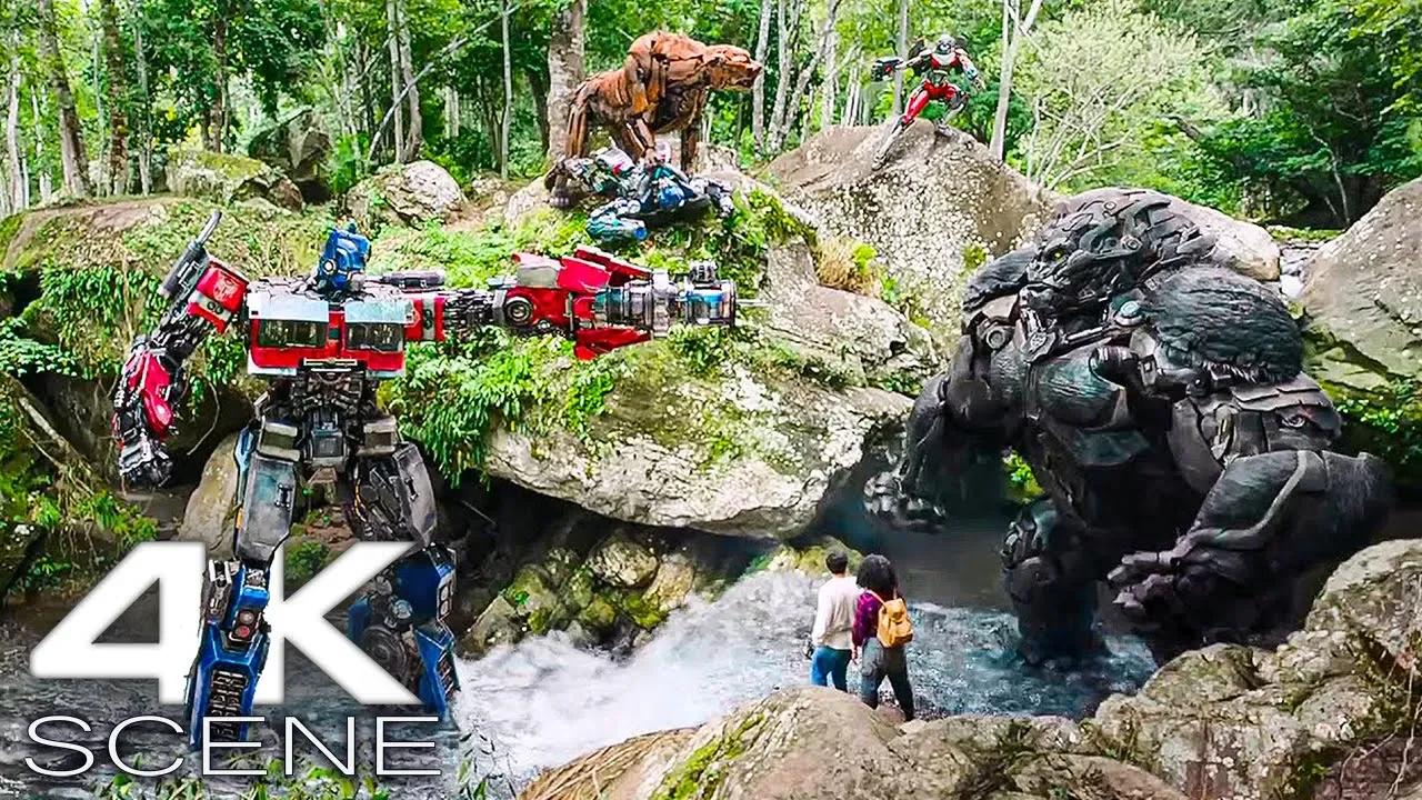 Autobots Vs Maximals | 4K Fight Scene - Transformers 7 _ All Action ...