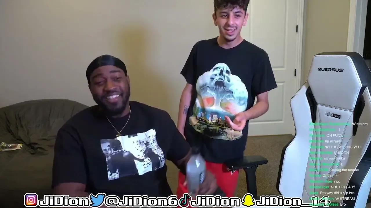 JiDion Last Moments Before Stream Gets Removed For Harassment and ...