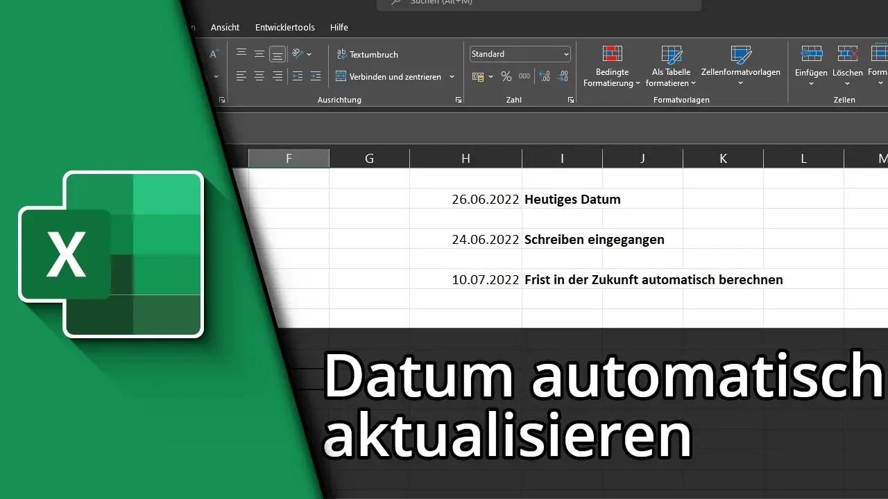 Excel Datum Optellen