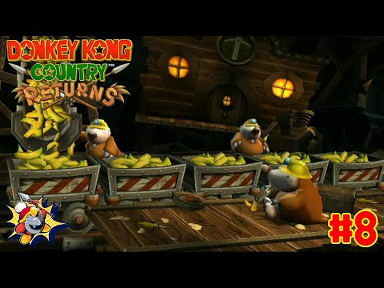 Donkey Kong Country Returns 08 - Of Rockets and Rampage (Cave PT 2)