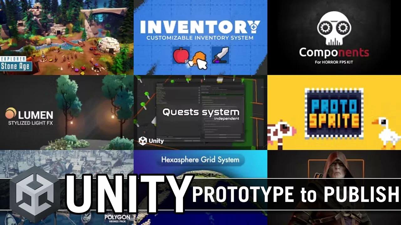Prototype To Publish in Unity Bundle - 20 Assets For $15 Bucks Prototype To Publish in Unity Bundle - 20 Assets For $15 Bucks