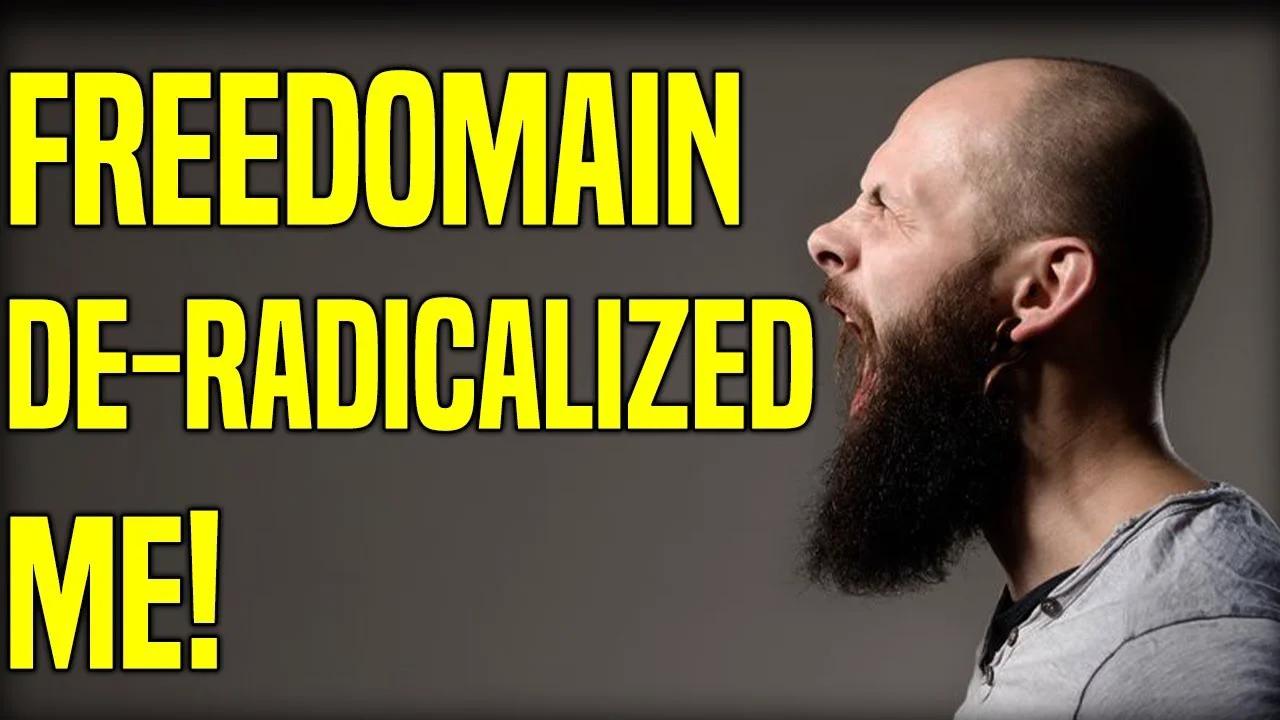 INCREDIBLE! "Freedomain and Stefan Molyneux Deradicalized Me!"