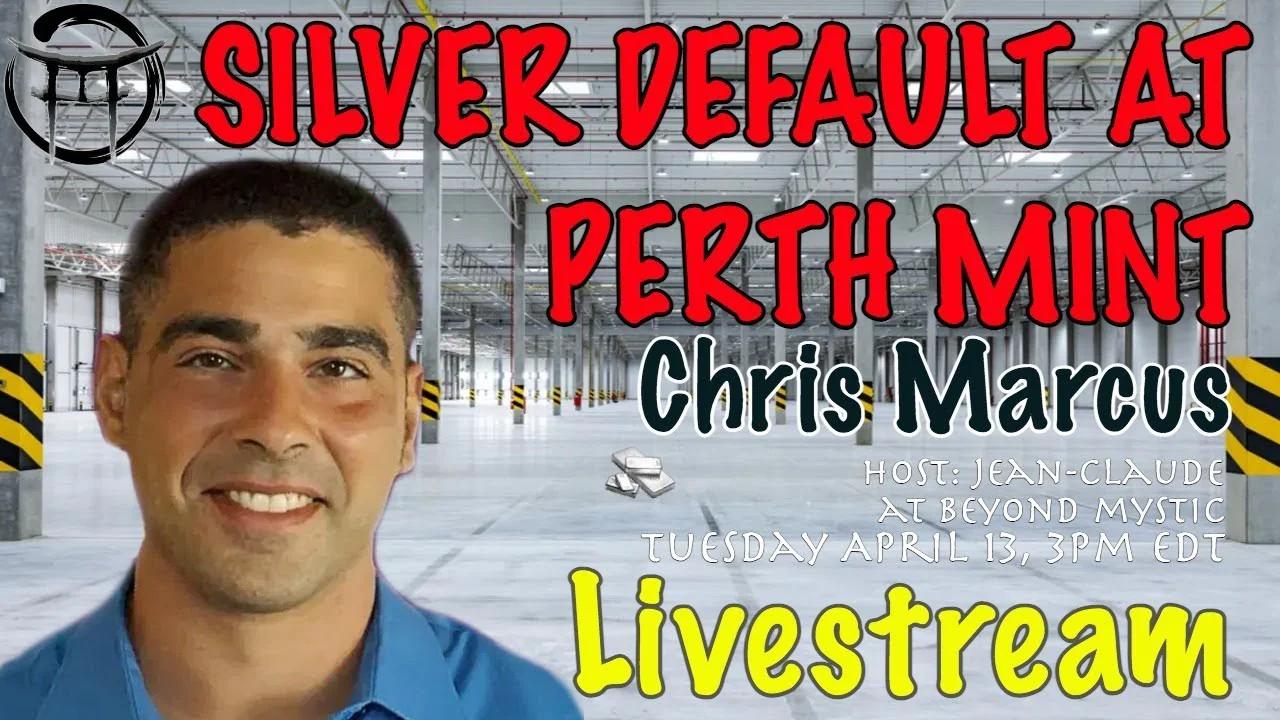 🔴LIVESTREAM: SILVER DEFAULT AT PERTH MINT- CHIRS MARCUS & Jean-Claude ...