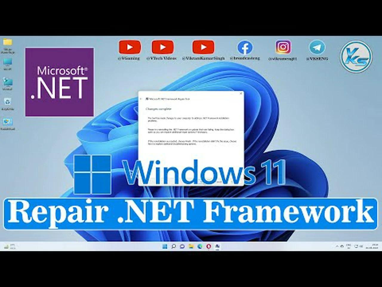 How To Repair NET Framework On Windows 11/10