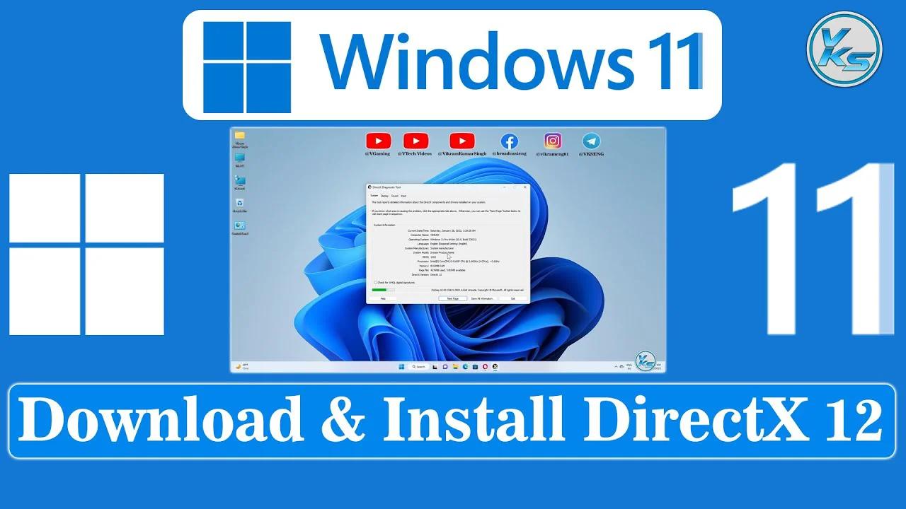 How To Install DirectX 12 On Windows 11 | Quick Easy Steps