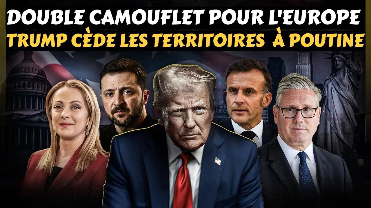 Rencontre Trump-Zelensky : Double camouflet pour l'eu | Trump CÈDE les ...