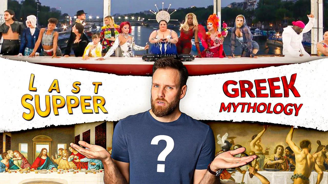 Was the OLYMPIC CEREMONY really about the LAST SUPPER or GREEK GODS?