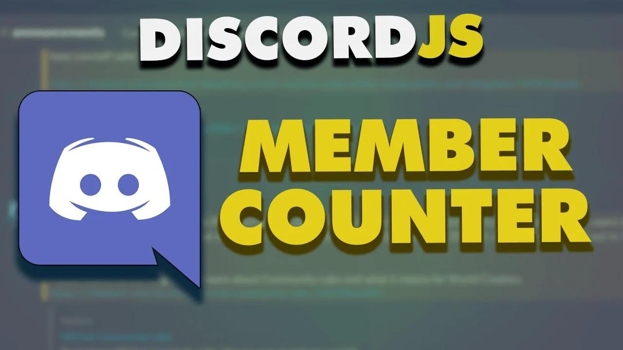 Code Your Own Discord Bot - Member Counter (2020)