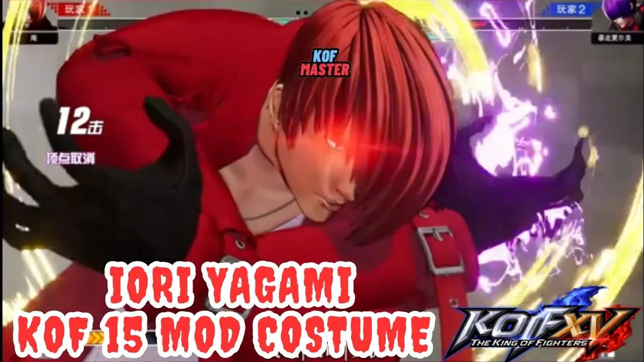 KOF 15 Iori Yagami mod lovely costume - KOF 15 八神八神 mod 可爱服装 #kof15 #拳皇 ...
