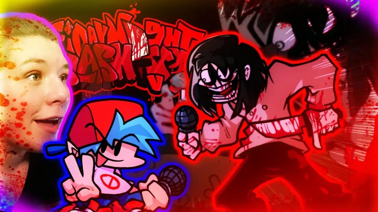 VS JEFF THE KILLER | FNF MOD SHOWCASE & REACTION W/ TESS