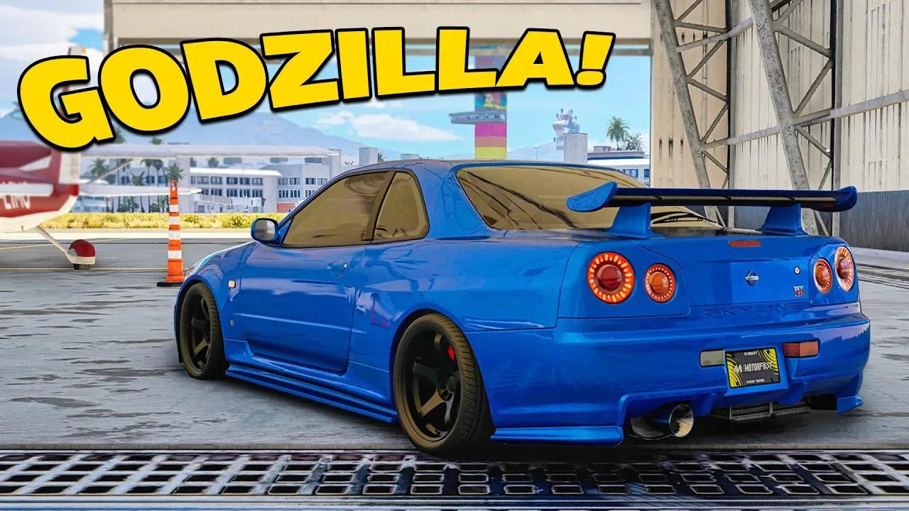 The Crew Motorfest - GODZILLA Nissan Skyline GT-R R34 Customization & Gameplay!