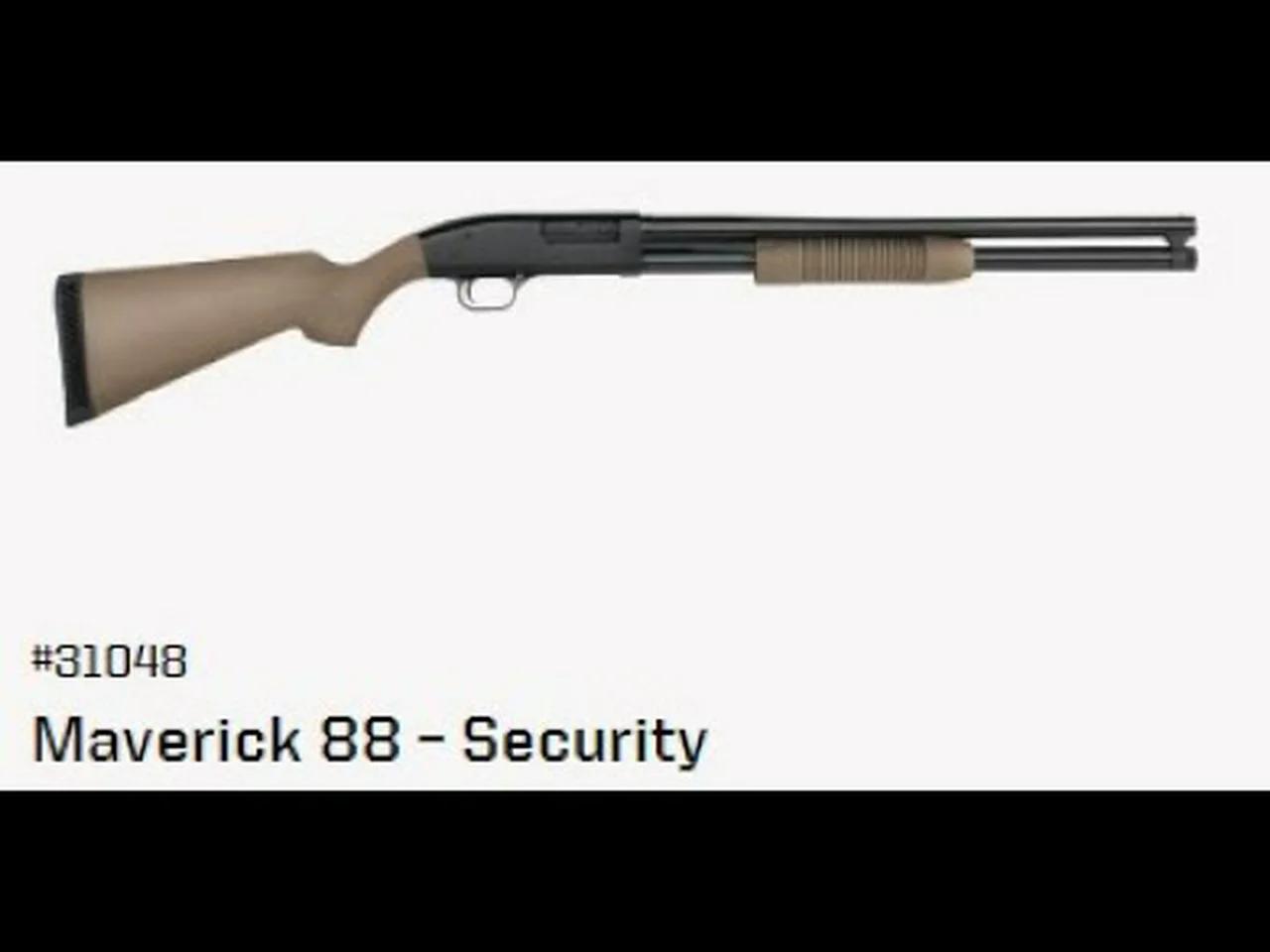 Mossberg Maverick 88 Security 12 gauge unboxing, specs, general overview.