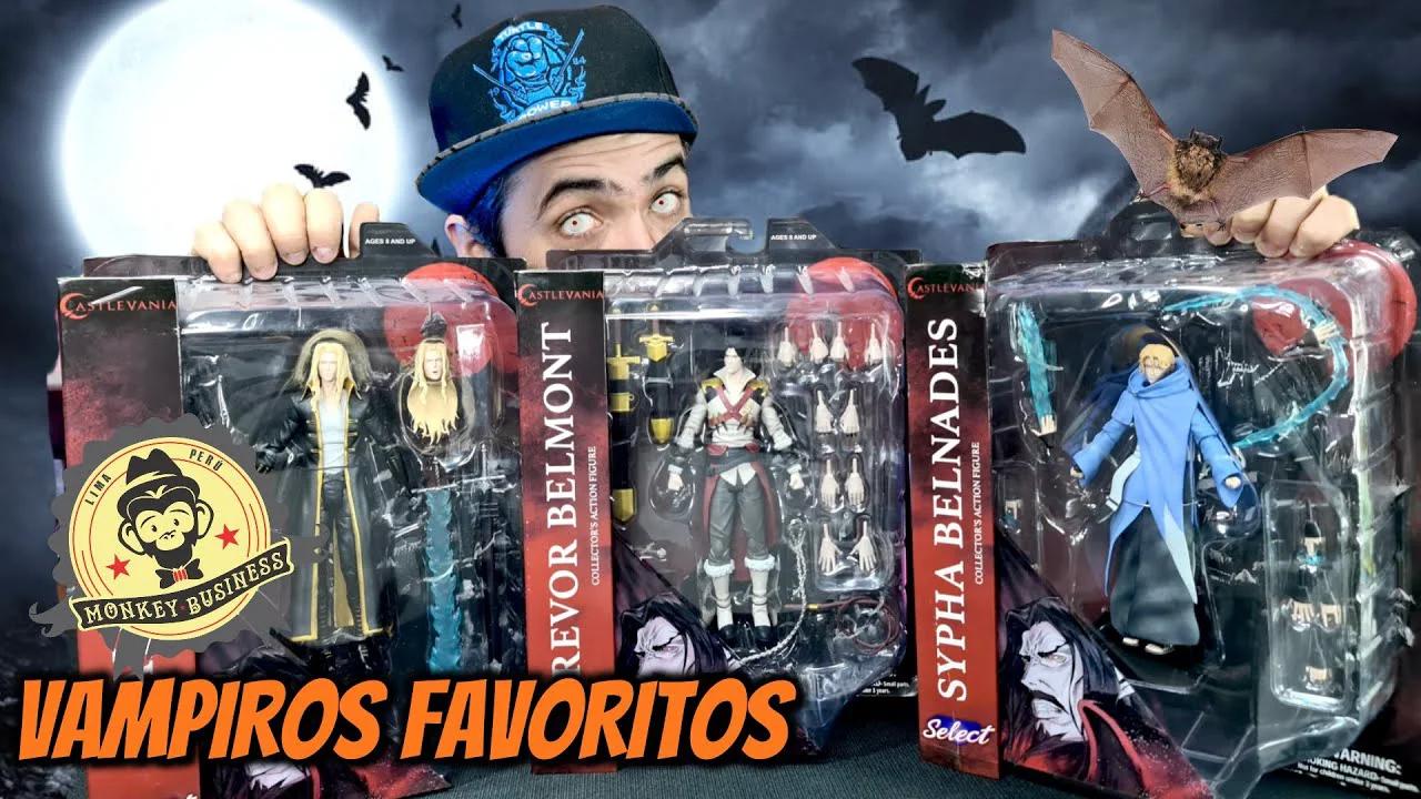 DIAMOND SELECT CASTELVANIA NETFLIX WAVE 1: ALUCARD - SYPHA - TREVOR ...