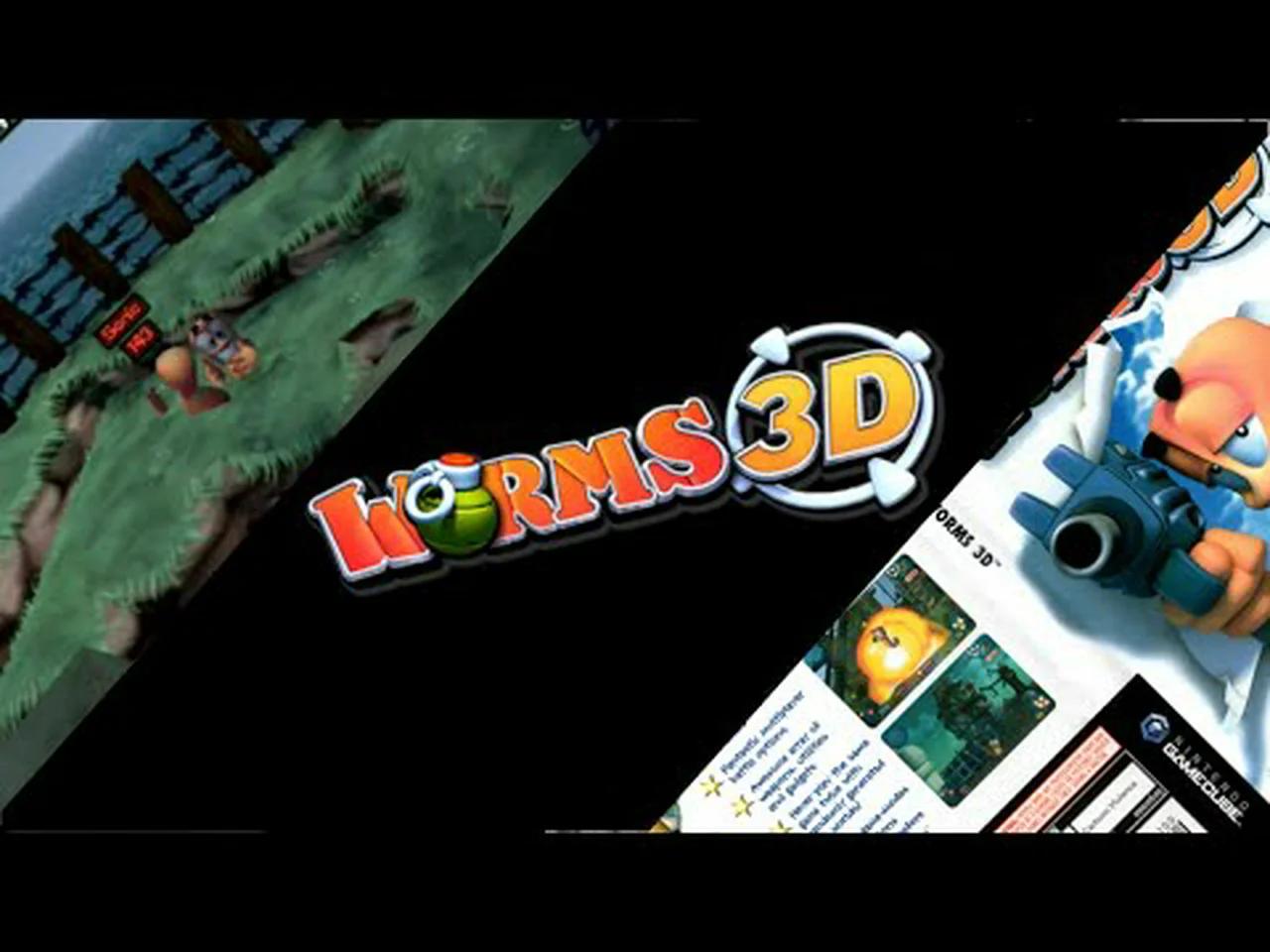 Worms 3D - First 8 Campaigns - (GameCube) - 2001