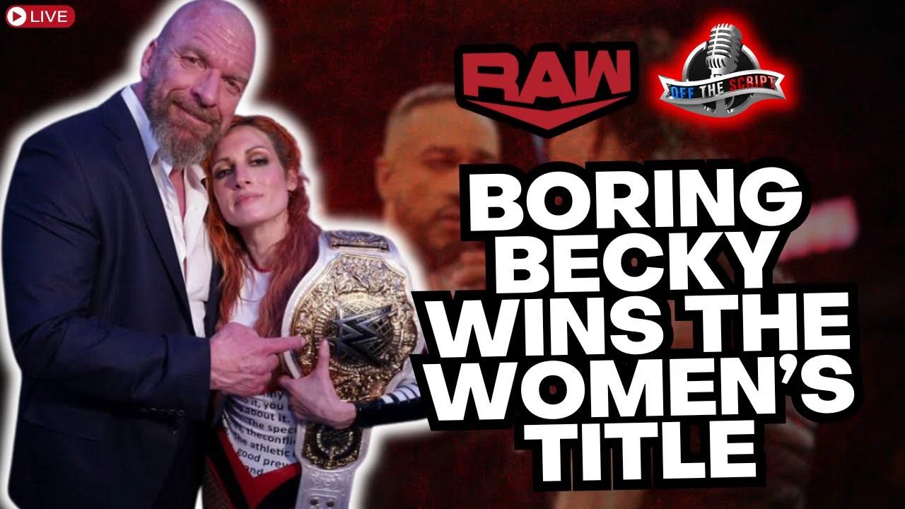 WWE Raw 4/22/24 Review | WWE Afraid To Create NEW Women Stars, Boring ...