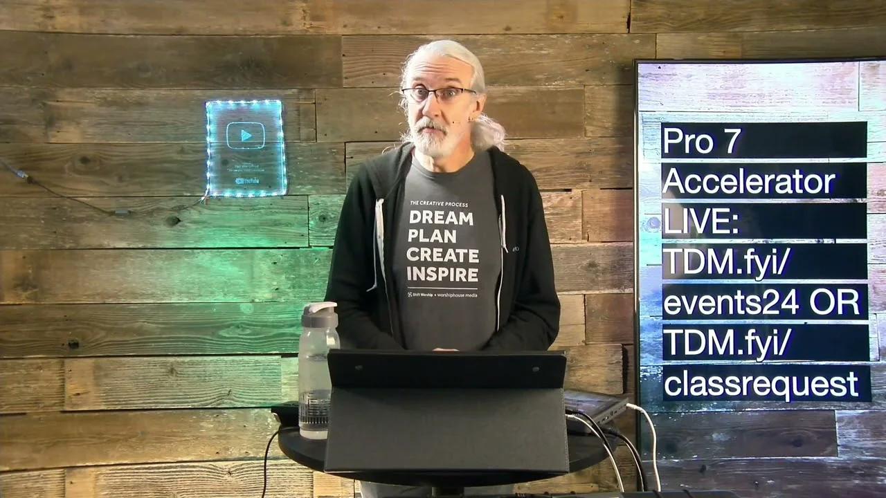 ProPresenter 7 Tutorial: Emulating the PowerPoint presenter view screen