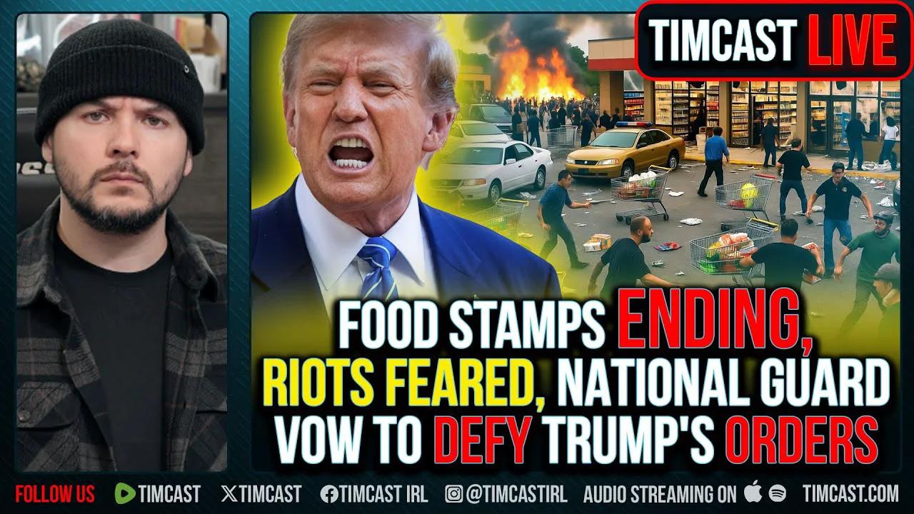 Food Stamps ENDING, Riots Feared, National Guard Vow To DEFY Trump's ...
