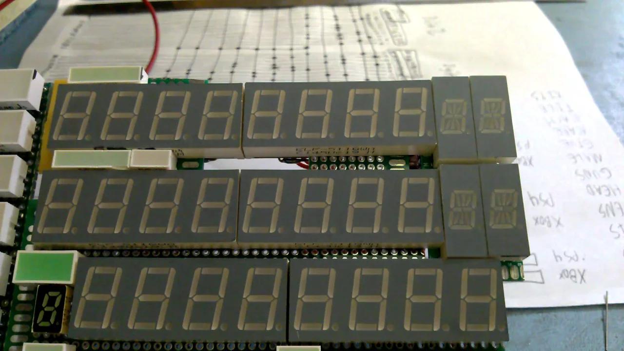 Kerbal DSKY - Units Diode ROM Test