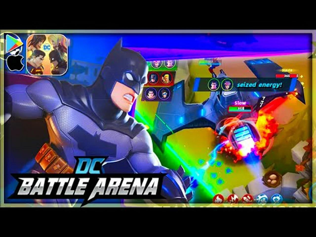 DC BATTLE ARENA Launch Gameplay - Superhero MOBA / Arena Brawler ...