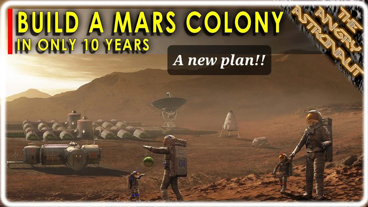 Occupy Mars - A better plan! Elon Musk's dream in only 10 years!