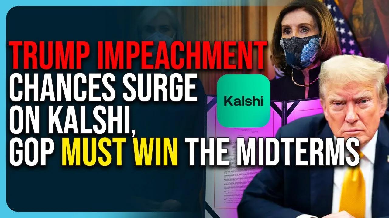 Trump Impeachment Chances Surge On Kalshi, GOP Must Win The Midterms